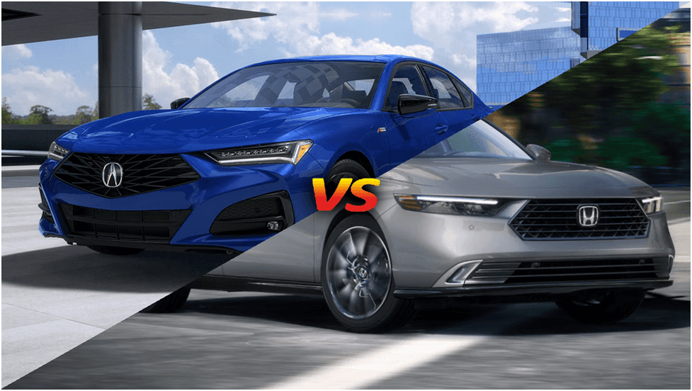 2025 Acura TLX vs 2025 Honda Accord - A Hanania Acura Comparison