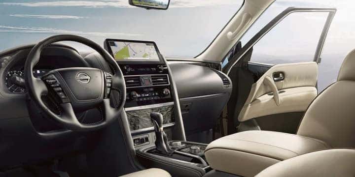 2024 Nissan Armada Interior Features and Dimensions