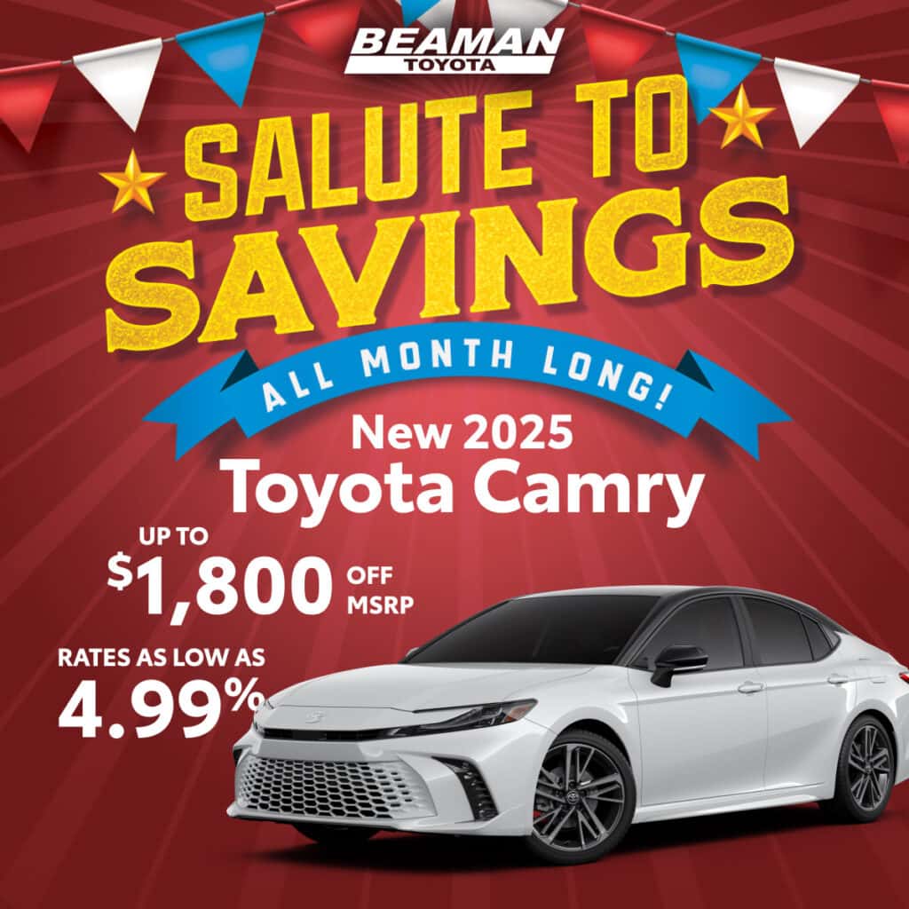 Current New Toyota Specials Offers | Beaman Toyota
