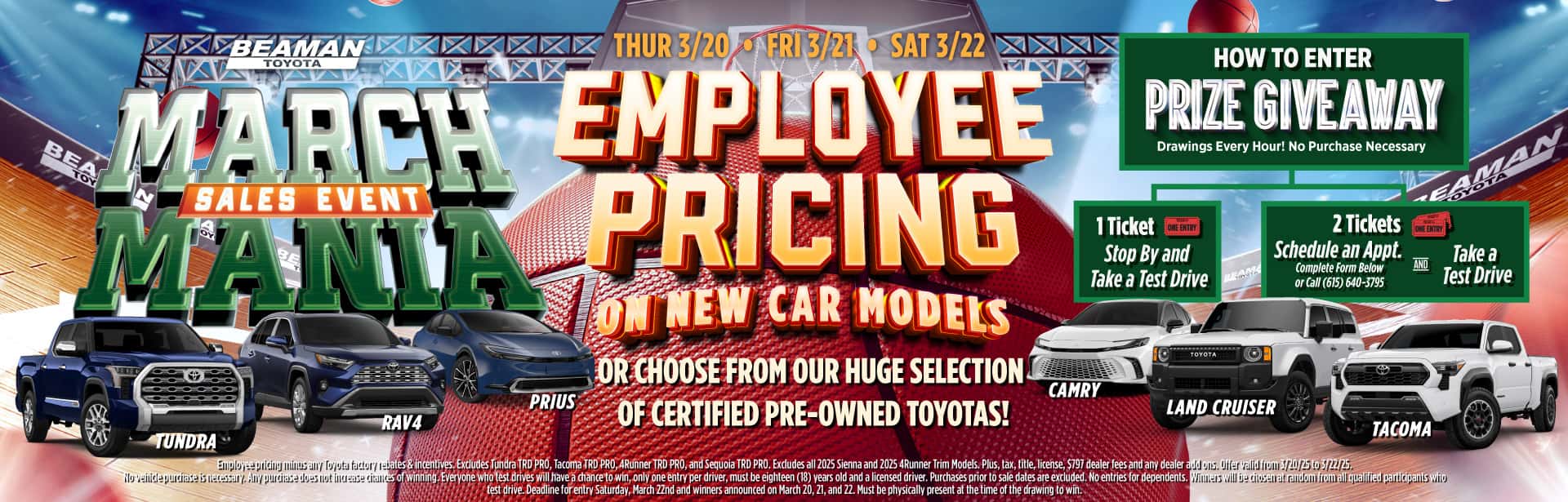 Sales Event | Beaman Toyota