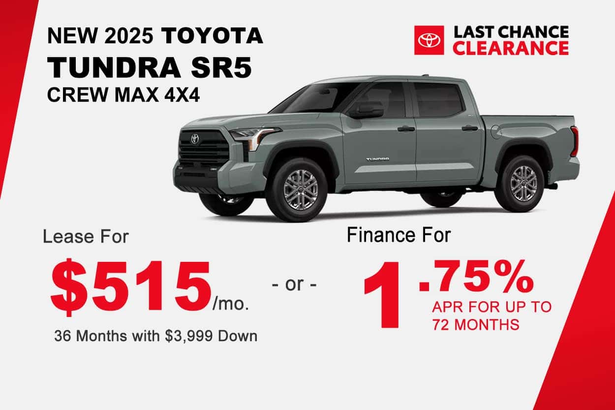 Toyota Lease Specials and Low APR Offers | Latest Toyota Deals in Dover, NH