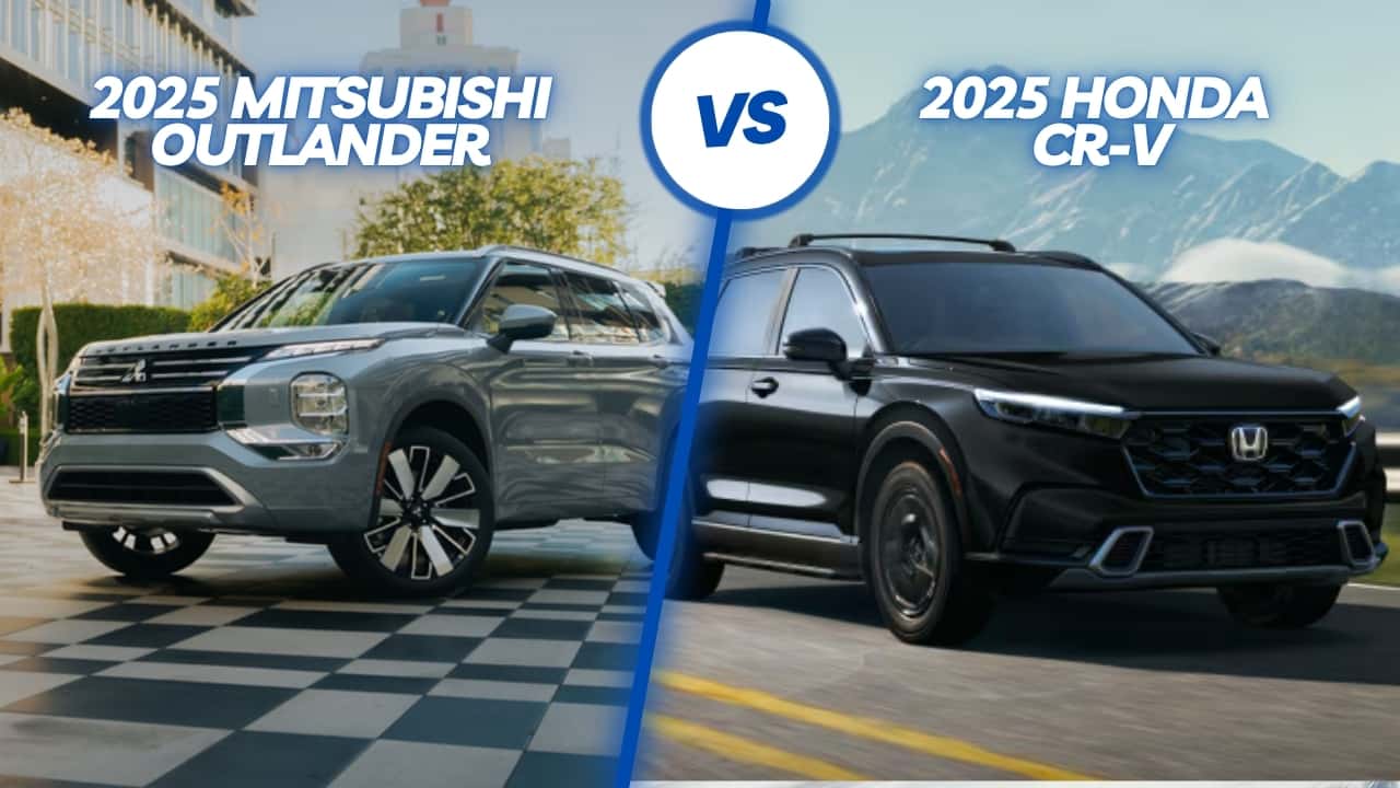 2025 Mitsubishi Outlander vs 2025 Honda CR-V | Brandon Tomes Mitsubishi