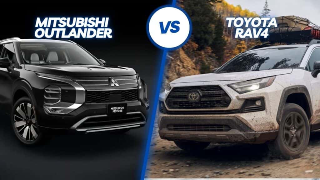 Mitsubishi Outlander vs Toyota RAV4 Comparison | Brandon Tomes Mitsubishi