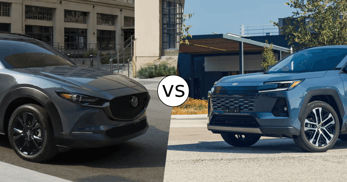 2026 Mazda CX-30 vs. Toyota RAV4 | Capistrano Mazda