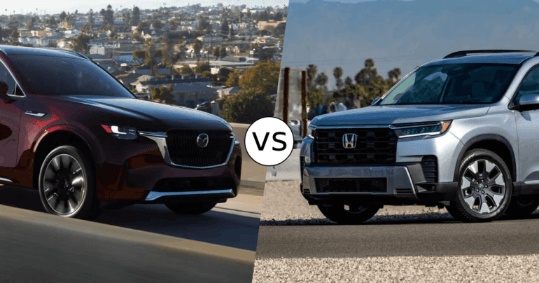 2026 Mazda CX-90 vs. Honda Pilot | Capistrano Mazda