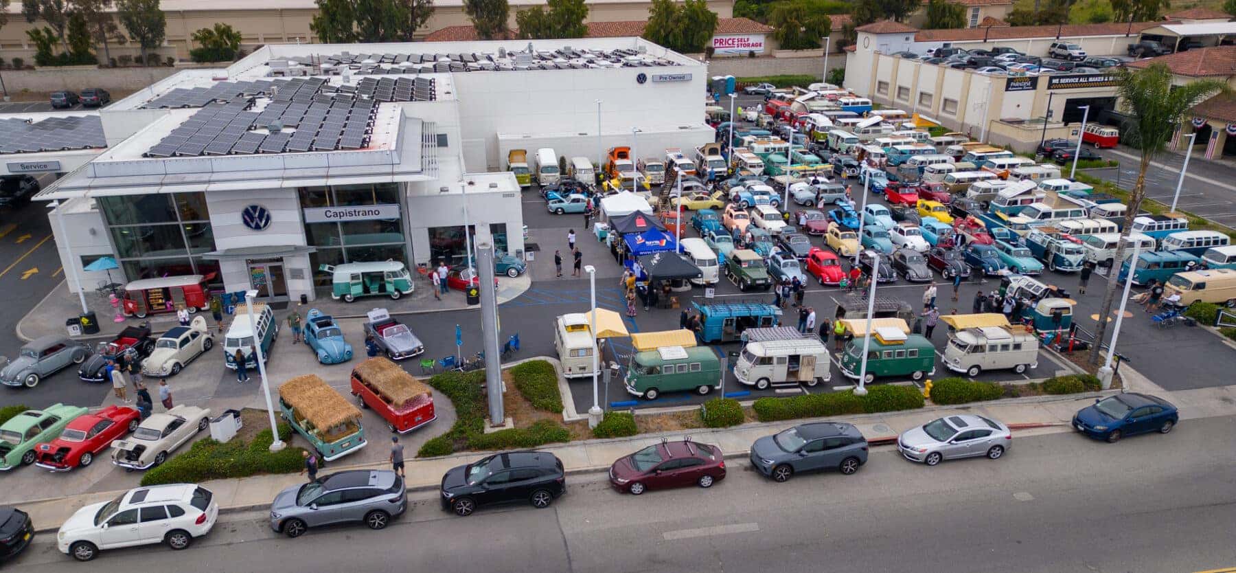 Buses by the Beach at Capistrano Volkswagen | Vintage VW Bus Show