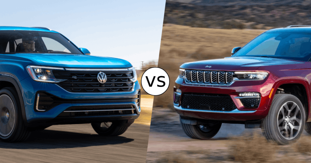 2025 Volkswagen Atlas Cross Sport vs. Jeep Grand Cherokee