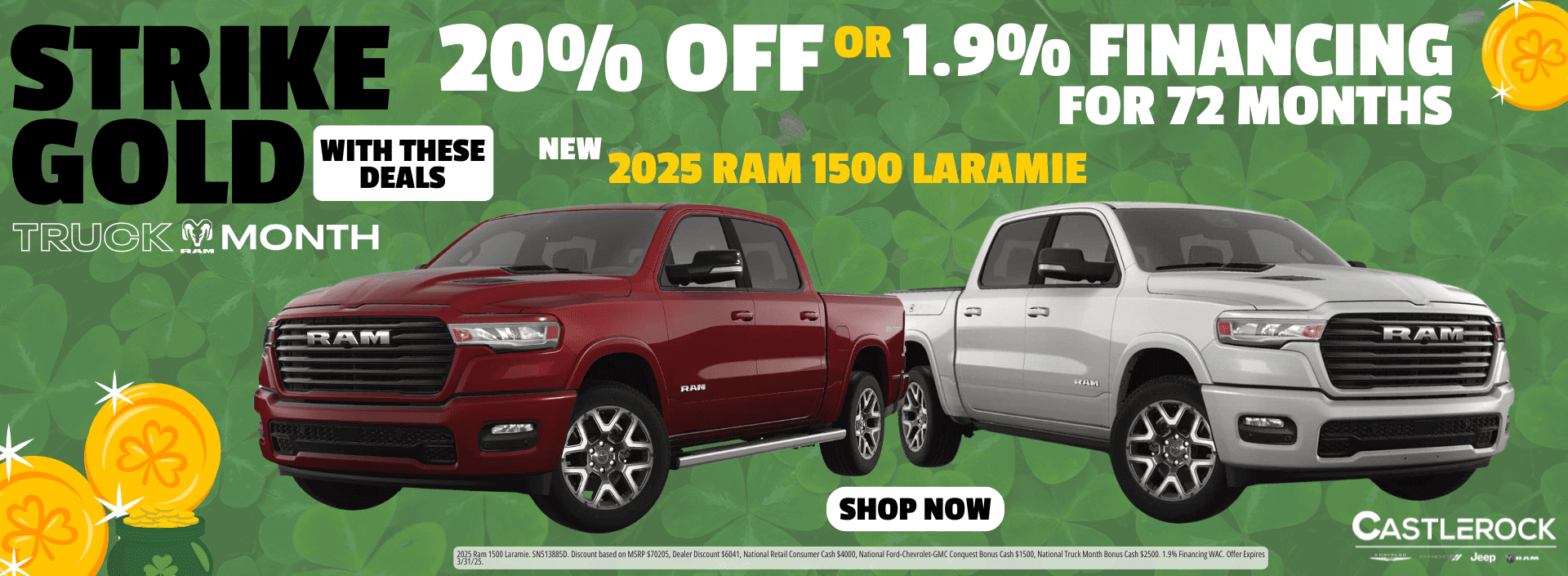 Your Local Chrysler, Dodge, Jeep, Ram Dealer | Castle Rock, CO