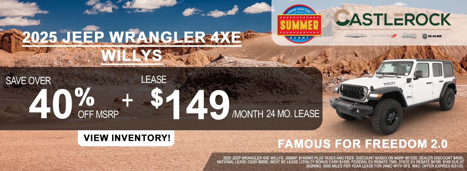 Your Local Chrysler, Dodge, Jeep, Ram Dealer | Castle Rock, CO