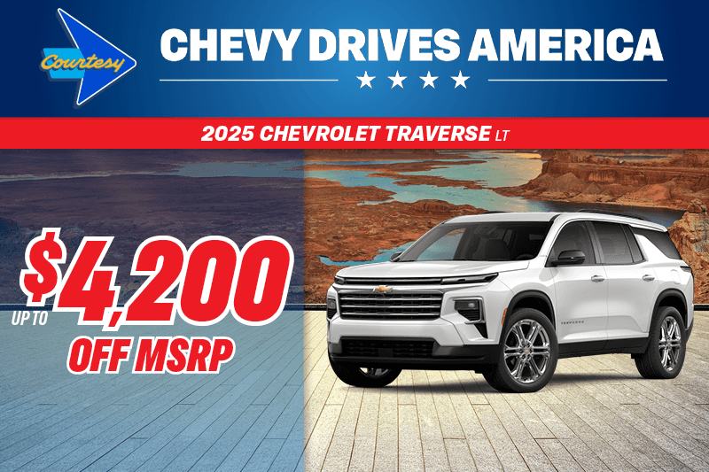 Current New Vehicle Special Offers | Courtesy Chevrolet