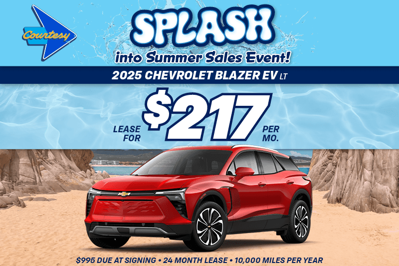 Current New Vehicle Special Offers | Courtesy Chevrolet Center