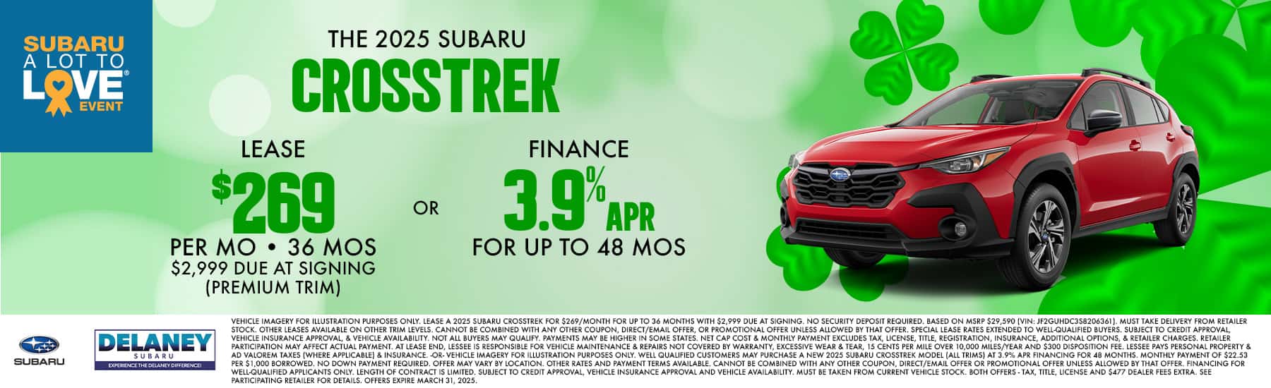 Delaney Subaru | Subaru Dealer in Indiana, PA