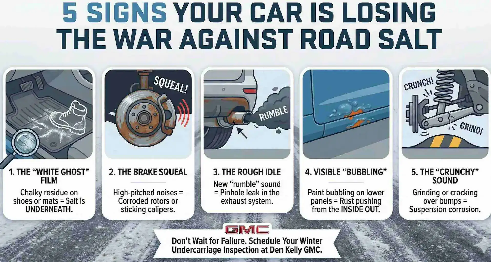 How Road Salt is Silently Damaging Your Car | Den Kelly Chevrolet GMC