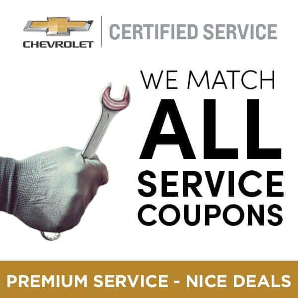 Auto Service & Parts Specials | Dick Hannah Chevrolet
