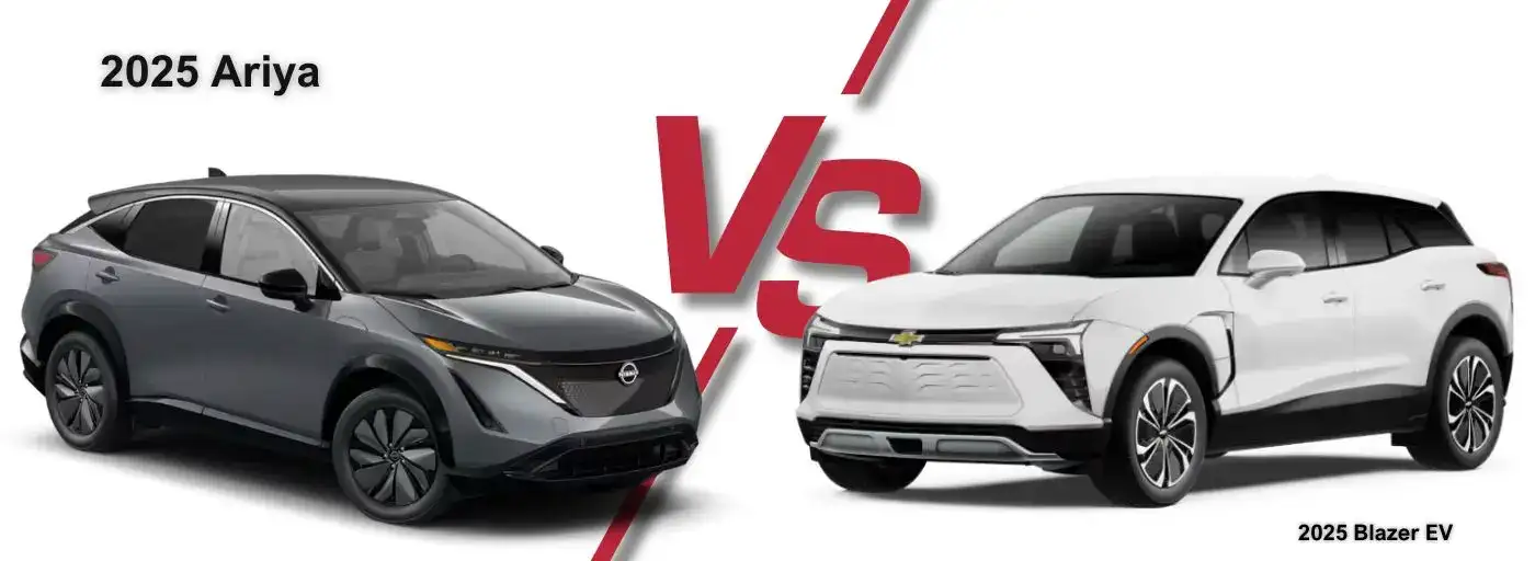 Comparing the 2025 Nissan Ariya to the Competition - EV Crossovers