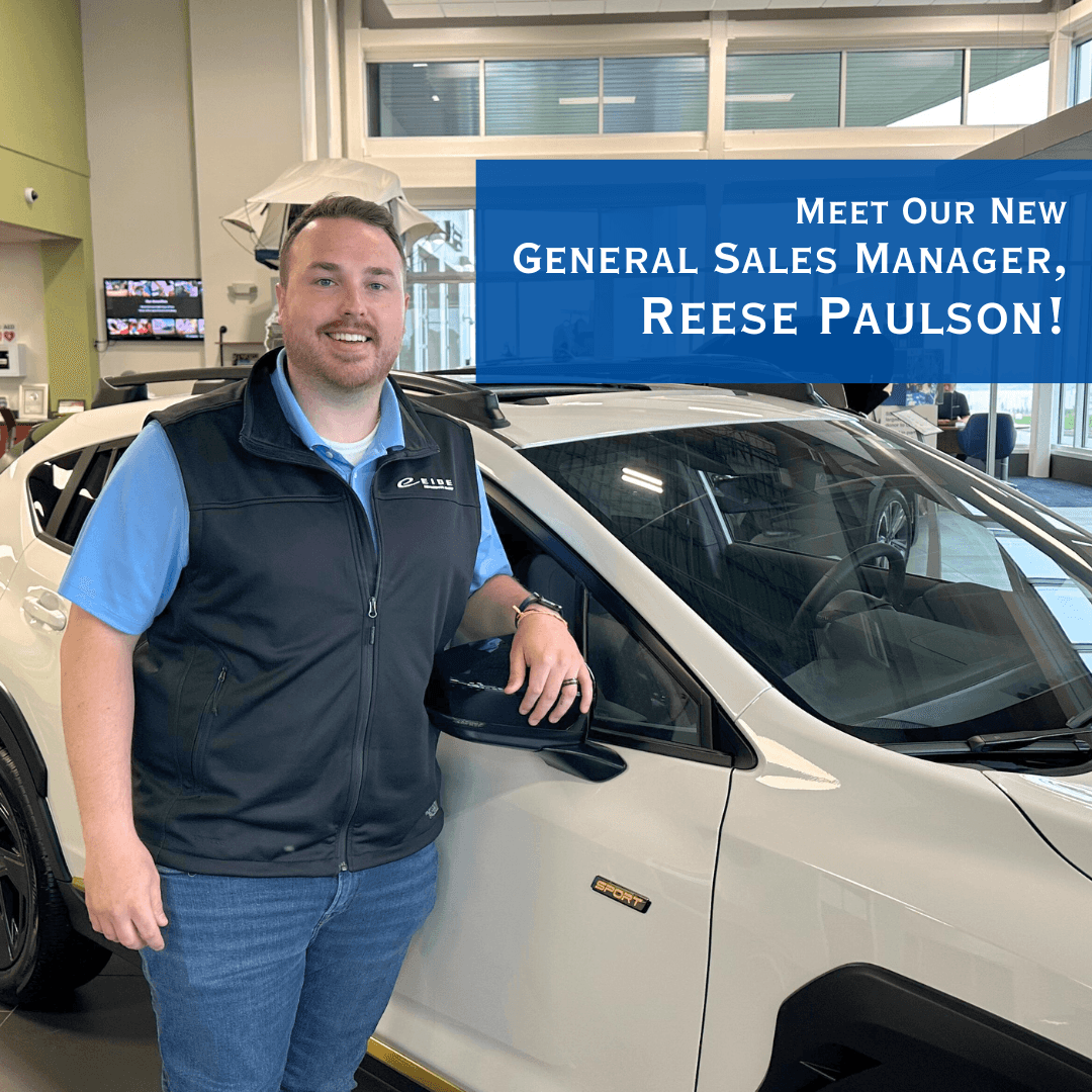 Meet Our New General Sales Manager, Reese Paulson! | Eide Subaru