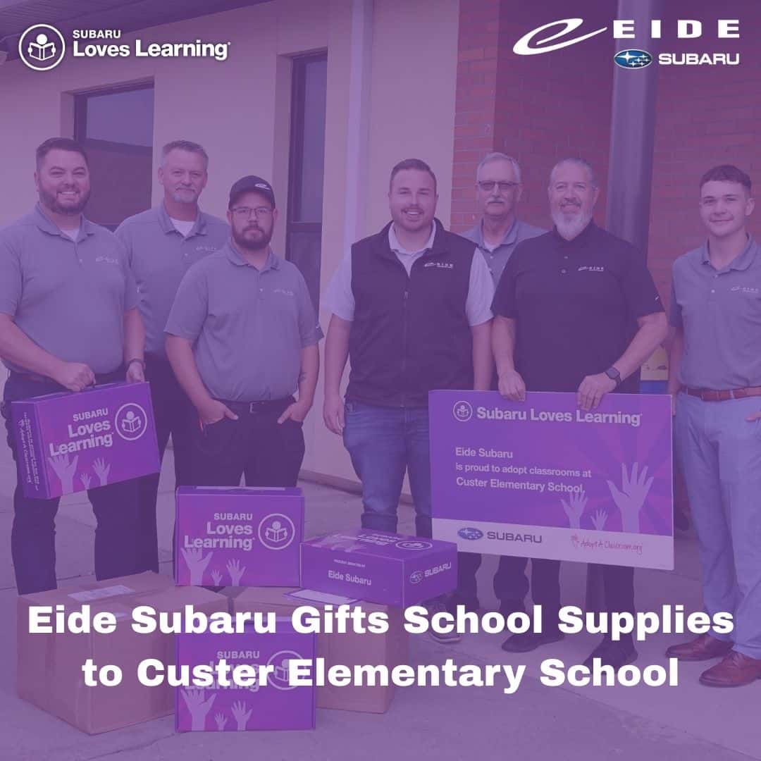Subaru Loves Learning | Eide Subaru