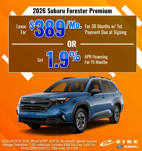 Eide Subaru | Official Site