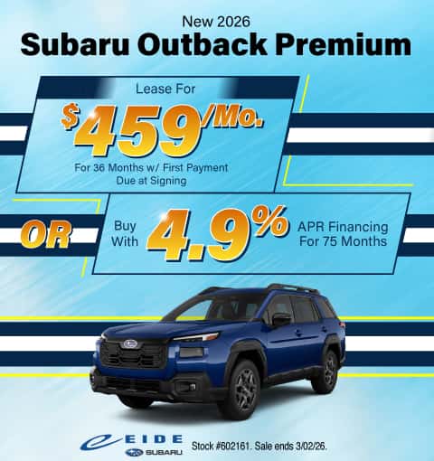 Eide Subaru | Official Site