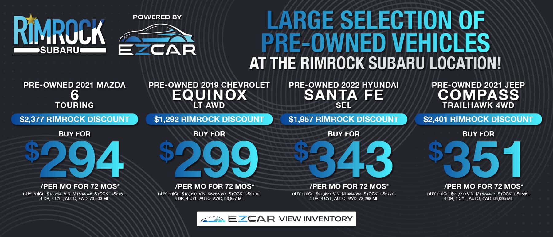 EZ Car Network of Dealerships | Official Site