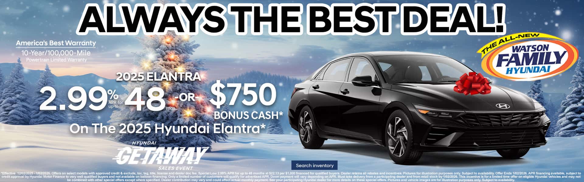 Watson Family Hyundai Tinley Park Illinois new used car dealer IL near ...