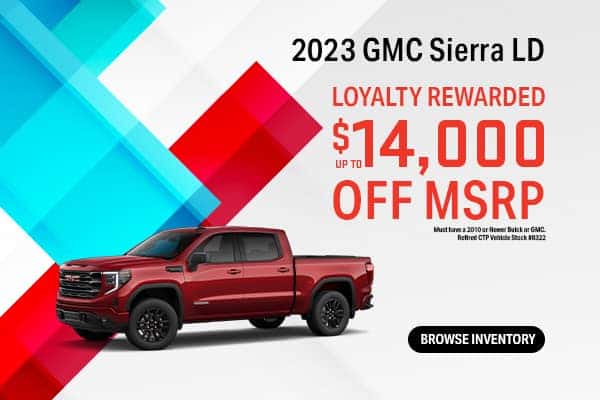 New Specials | Frank Leta Buick GMC
