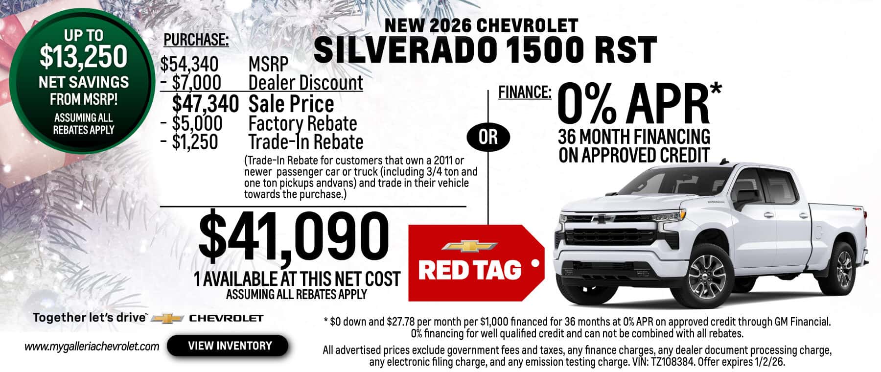 New Chevy Dealer In Dallas | Galleria Chevrolet