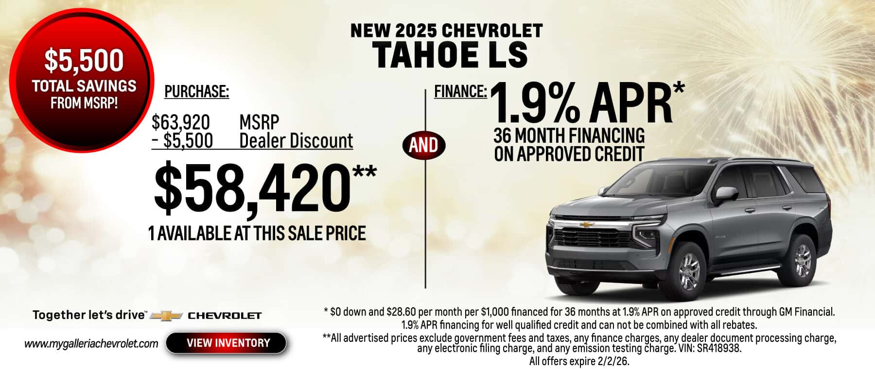 New Chevy Dealer In Dallas | Galleria Chevrolet