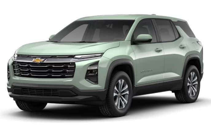 2025 Chevrolet Equinox Color Options w/Photos