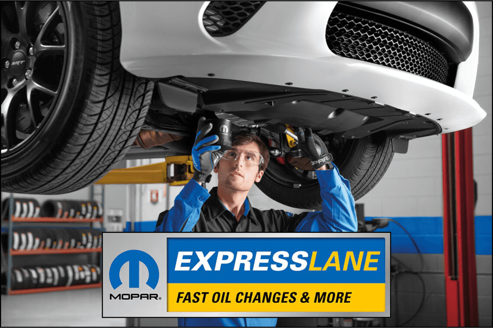 Everything Included in Your Mopar® Express Lane Oil Change