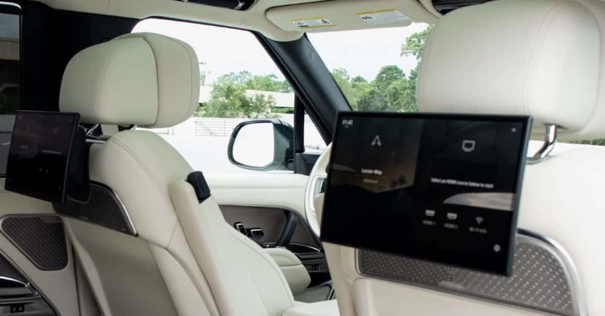 Which Range Rovers Have Screens in the Rear Seats? [2026]
