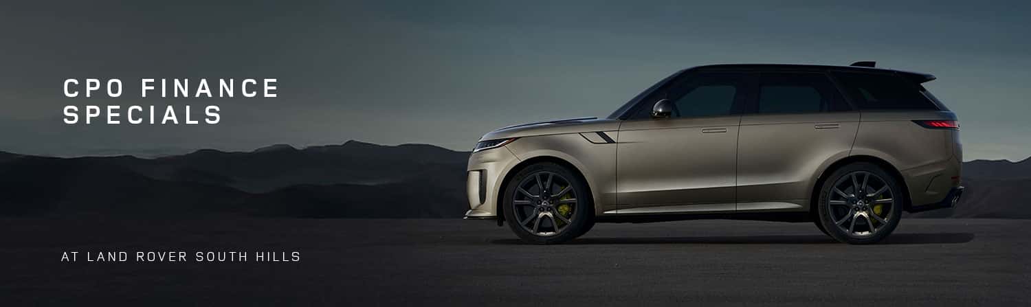 Land Rover CPO Finance Specials | Land Rover South Hills