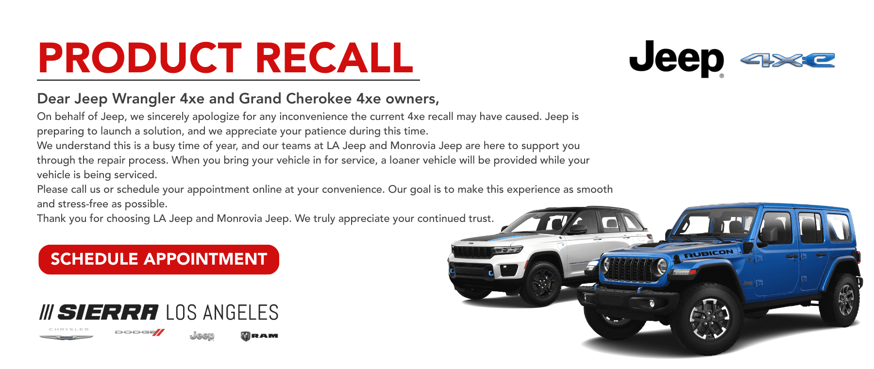 Los Angeles Chrysler Dodge Jeep RAM | Official Site
