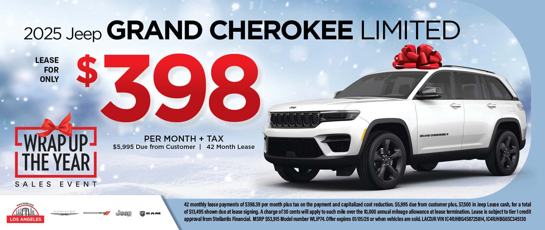 Los Angeles Chrysler Dodge Jeep RAM | Official Site