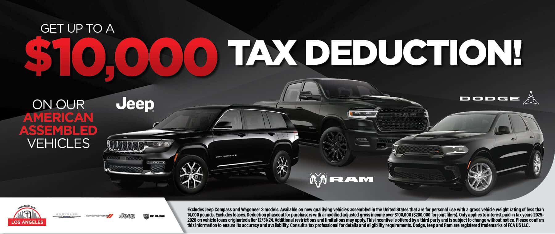 Los Angeles Chrysler Dodge Jeep RAM | Official Site
