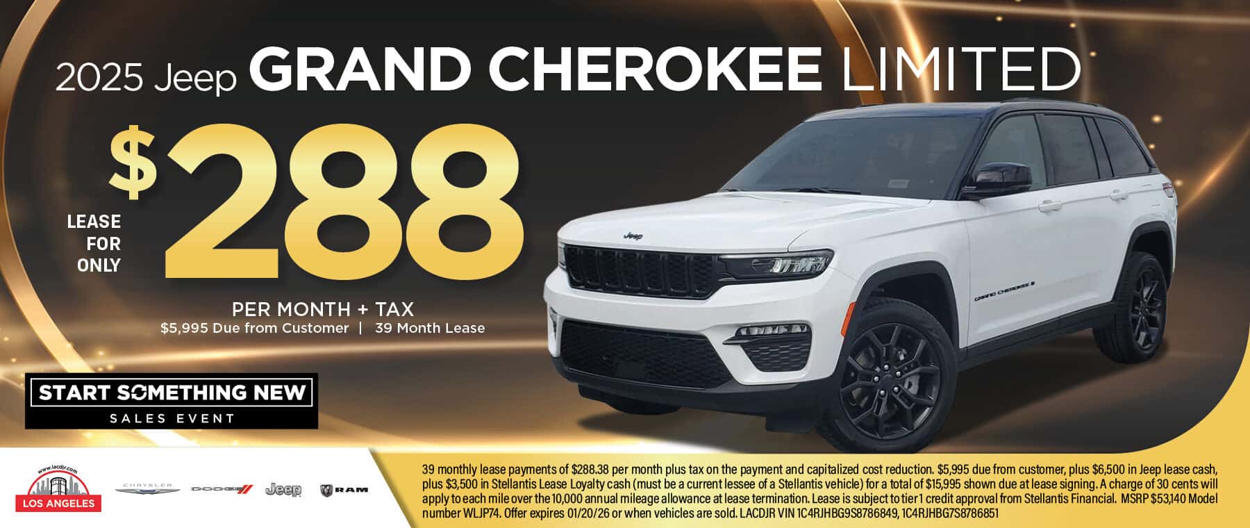 Los Angeles Chrysler Dodge Jeep RAM | Official Site