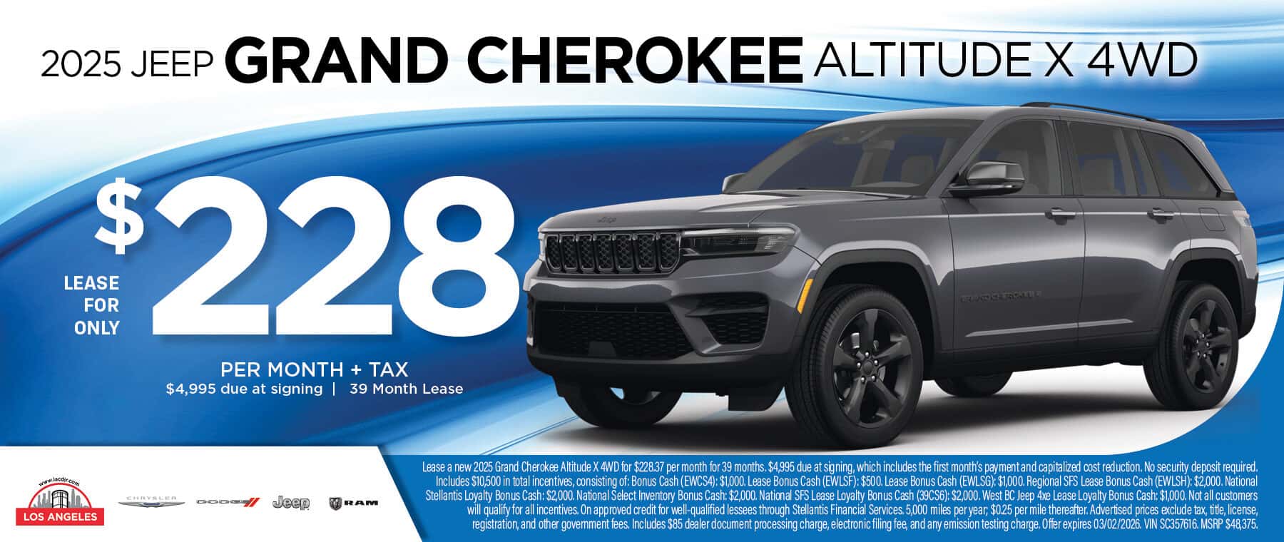 Los Angeles Chrysler Dodge Jeep RAM | Official Site