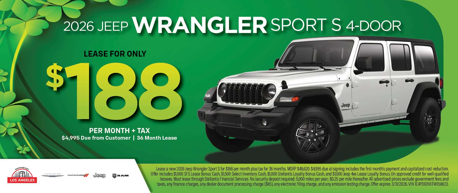 Los Angeles Chrysler Dodge Jeep RAM | Official Site