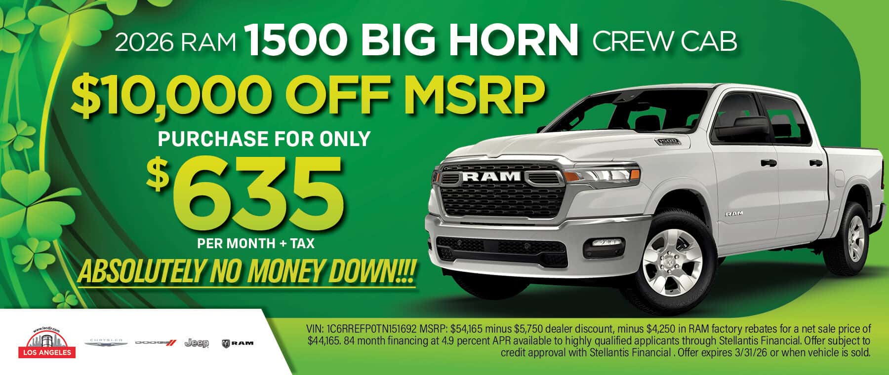 Los Angeles Chrysler Dodge Jeep RAM | Official Site