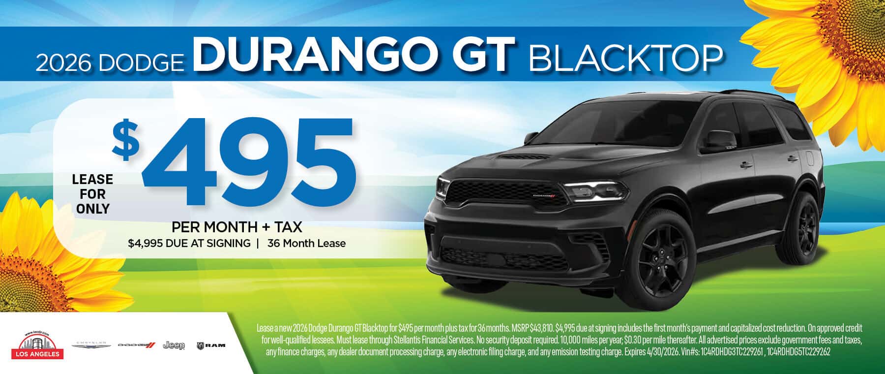 Los Angeles Chrysler Dodge Jeep RAM | Official Site