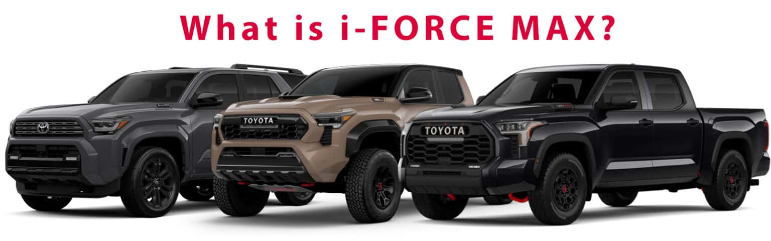 What is i-FORCE MAX? | McGrath Toyota of Iowa City