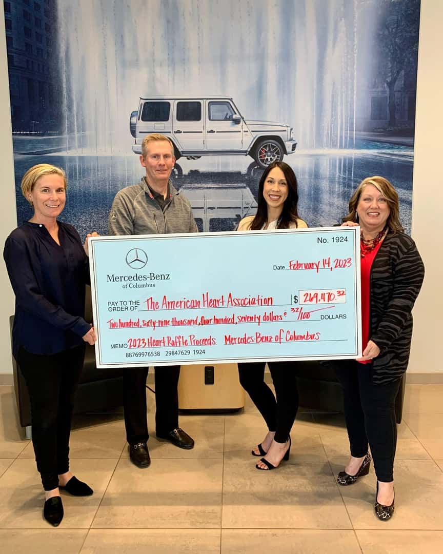 Mercedes-Benz of Columbus Philanthropy | The Heart Raffle