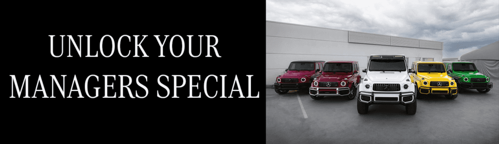 Managers Specials | Mercedes-Benz of Gilbert