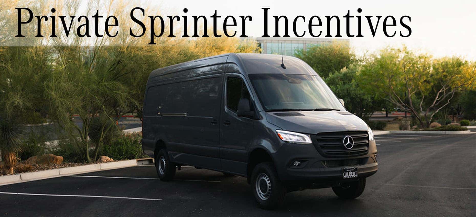Private Sprinter Incentives | Mercedes-Benz of Gilbert