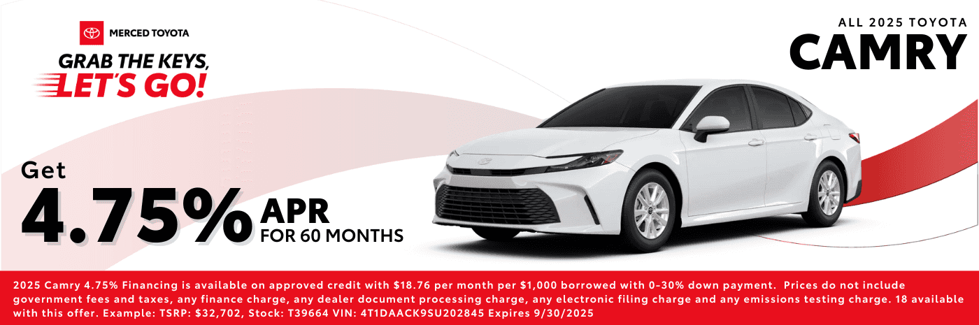 Toyota Dealer in Merced CA | New Toyota & Used Cars for Sale