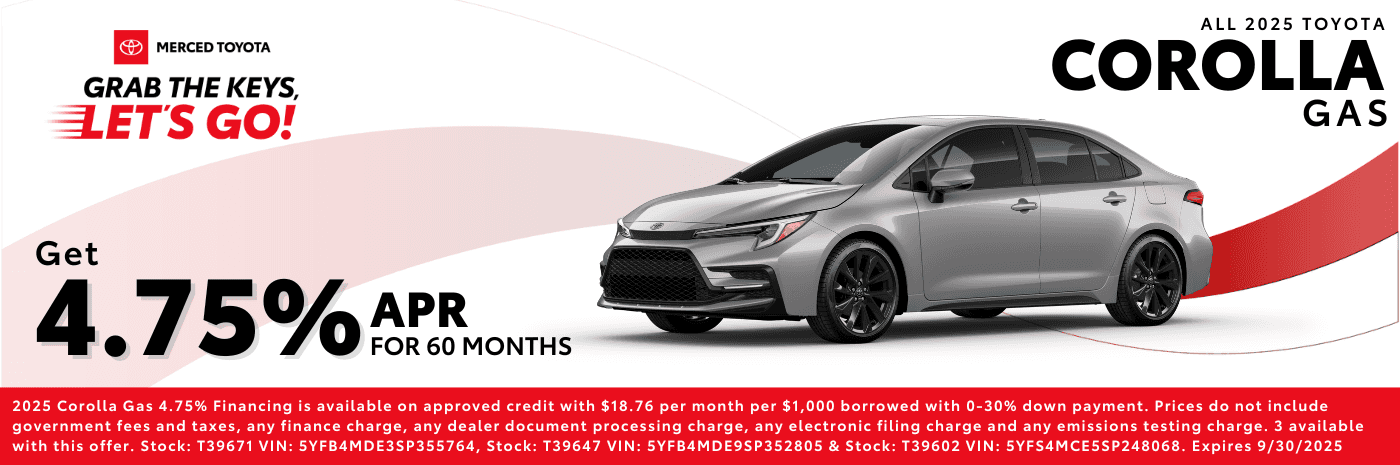 Toyota Dealer in Merced CA | New Toyota & Used Cars for Sale