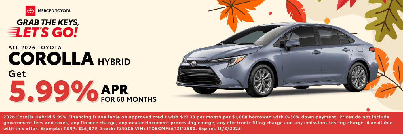 Toyota Dealer in Merced CA | New Toyota & Used Cars for Sale