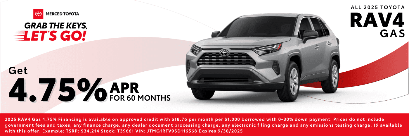 Toyota Dealer in Merced CA | New Toyota & Used Cars for Sale