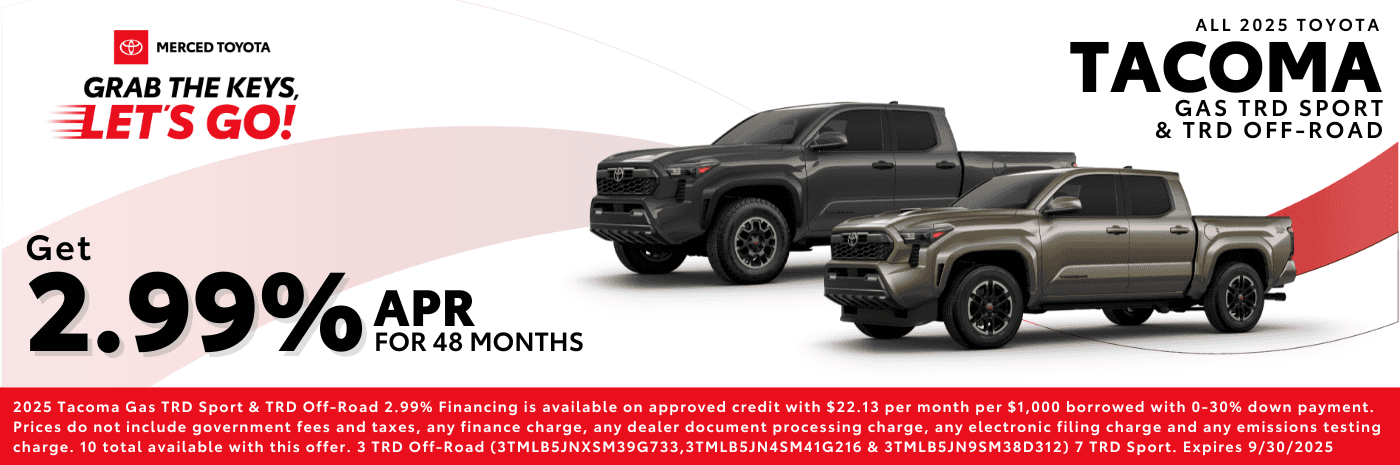 Toyota Dealer in Merced CA | New Toyota & Used Cars for Sale
