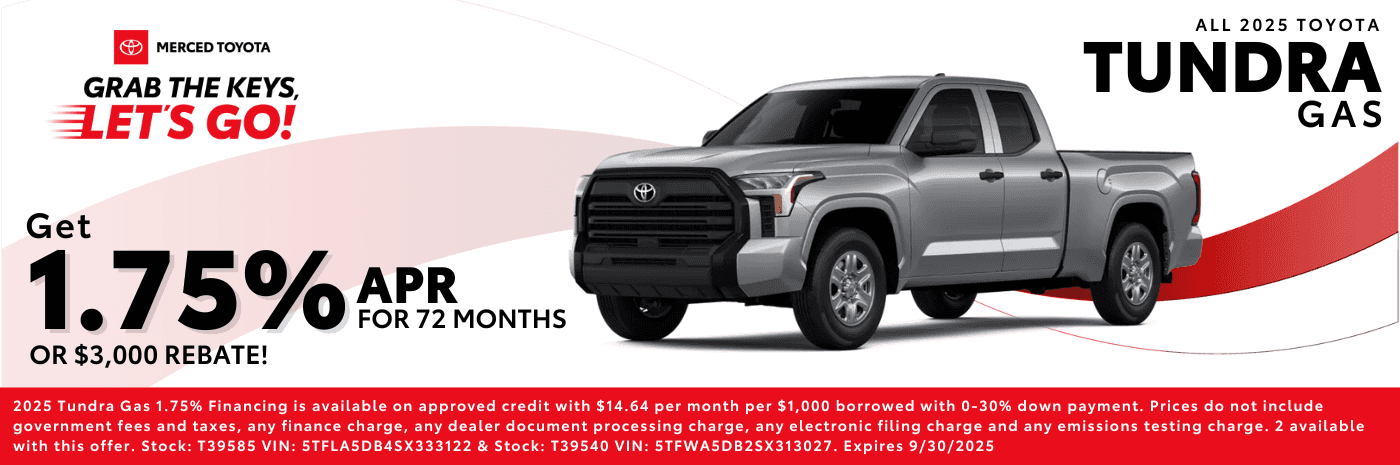 Toyota Dealer in Merced CA | New Toyota & Used Cars for Sale